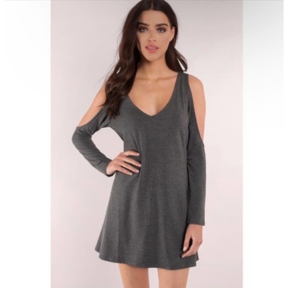 Tobi | Dresses | Tobi Cold Shoulder Dress M | Poshmark